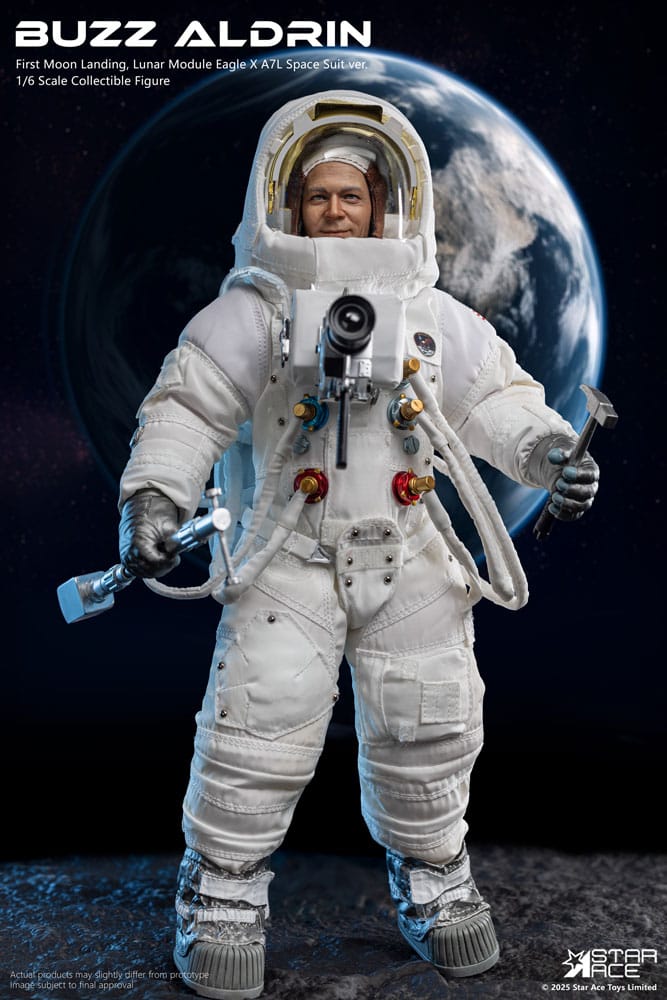 Star Ace Apollo 11 Buzz Aldrin 1/6 NASA Actionfigur – Filmfigurenshop